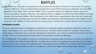 Fermentation process - a typical Fermenter, Media formulation | PPTX