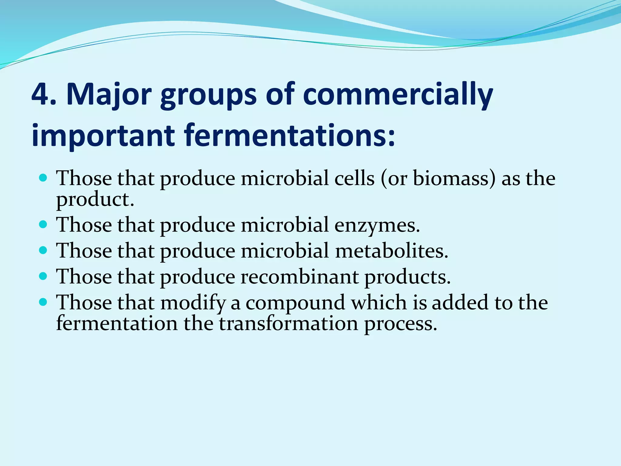Fermentation process and products | PPTX