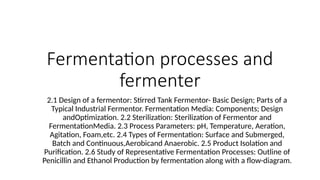 Fermentation process_downstream processing | PPTX
