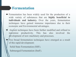 Fermentation technology | PPTX