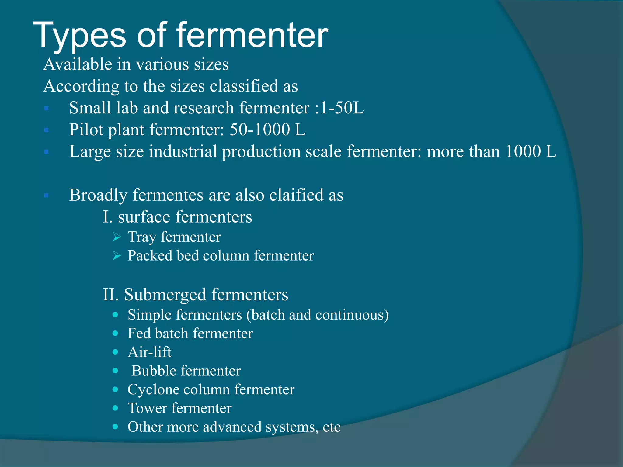 Fermentation technology | PPTX