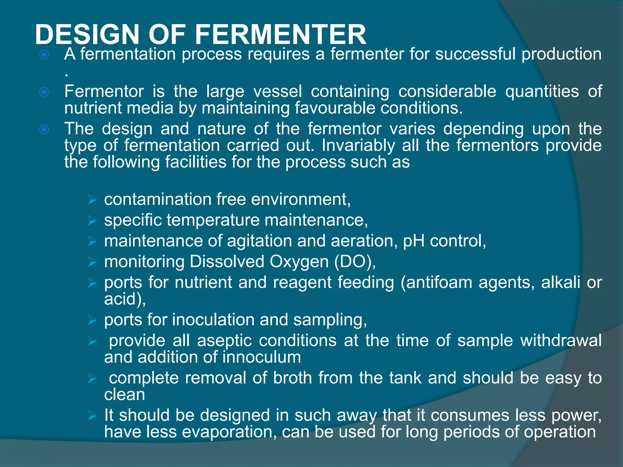 Fermentation technology | PPTX