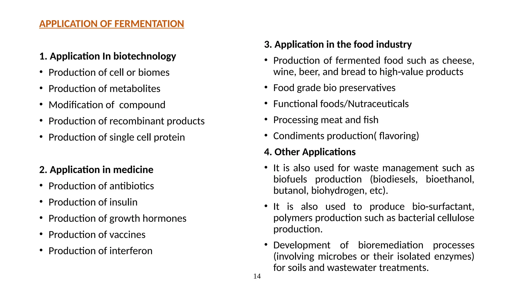 Fermentation technology and its application .pptx