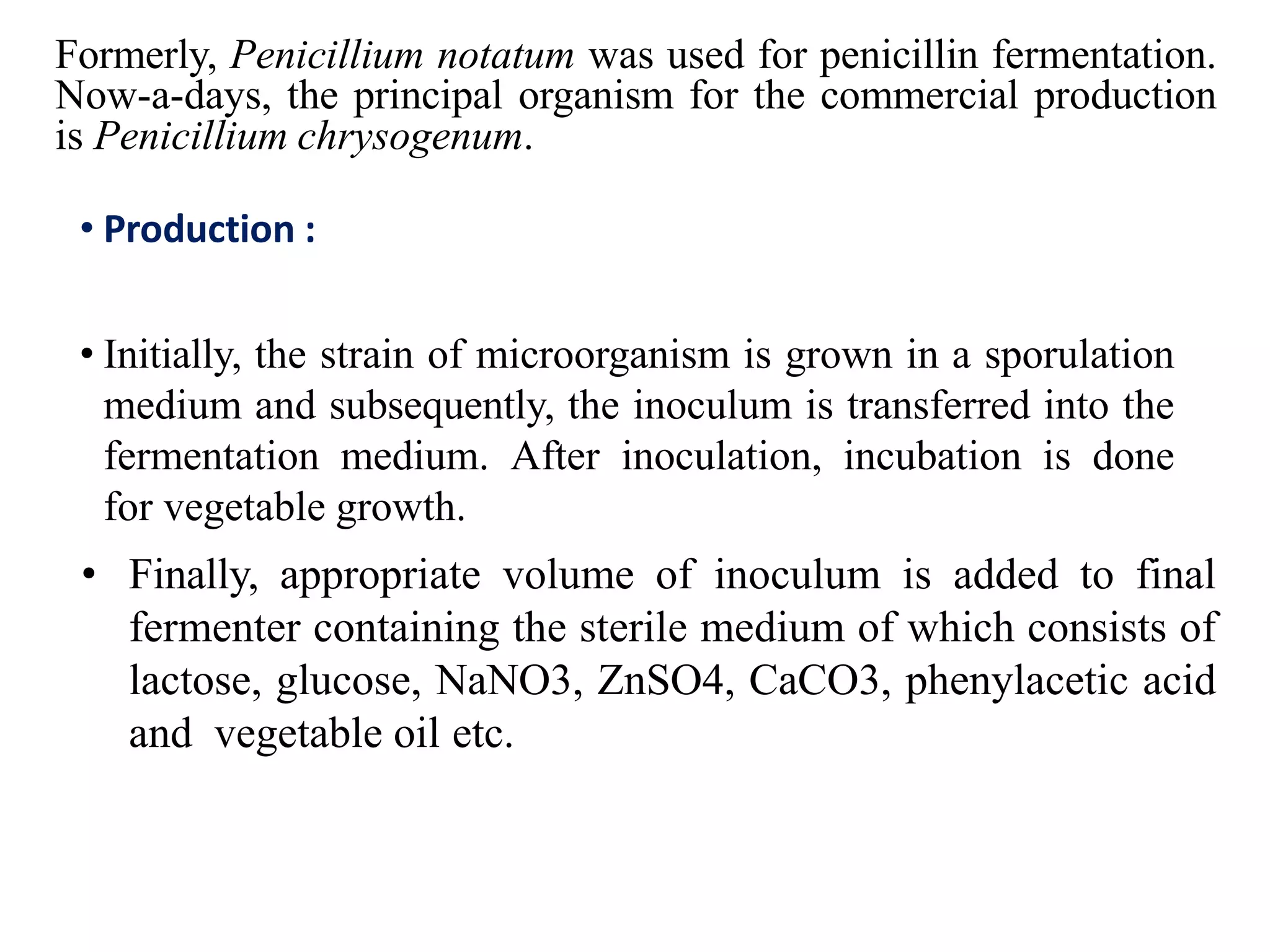 Fermentationtechnology (biotech) | PPTX | Chemistry | Science
