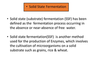 Fermentationtechnology (biotech) | PPTX | Chemistry | Science