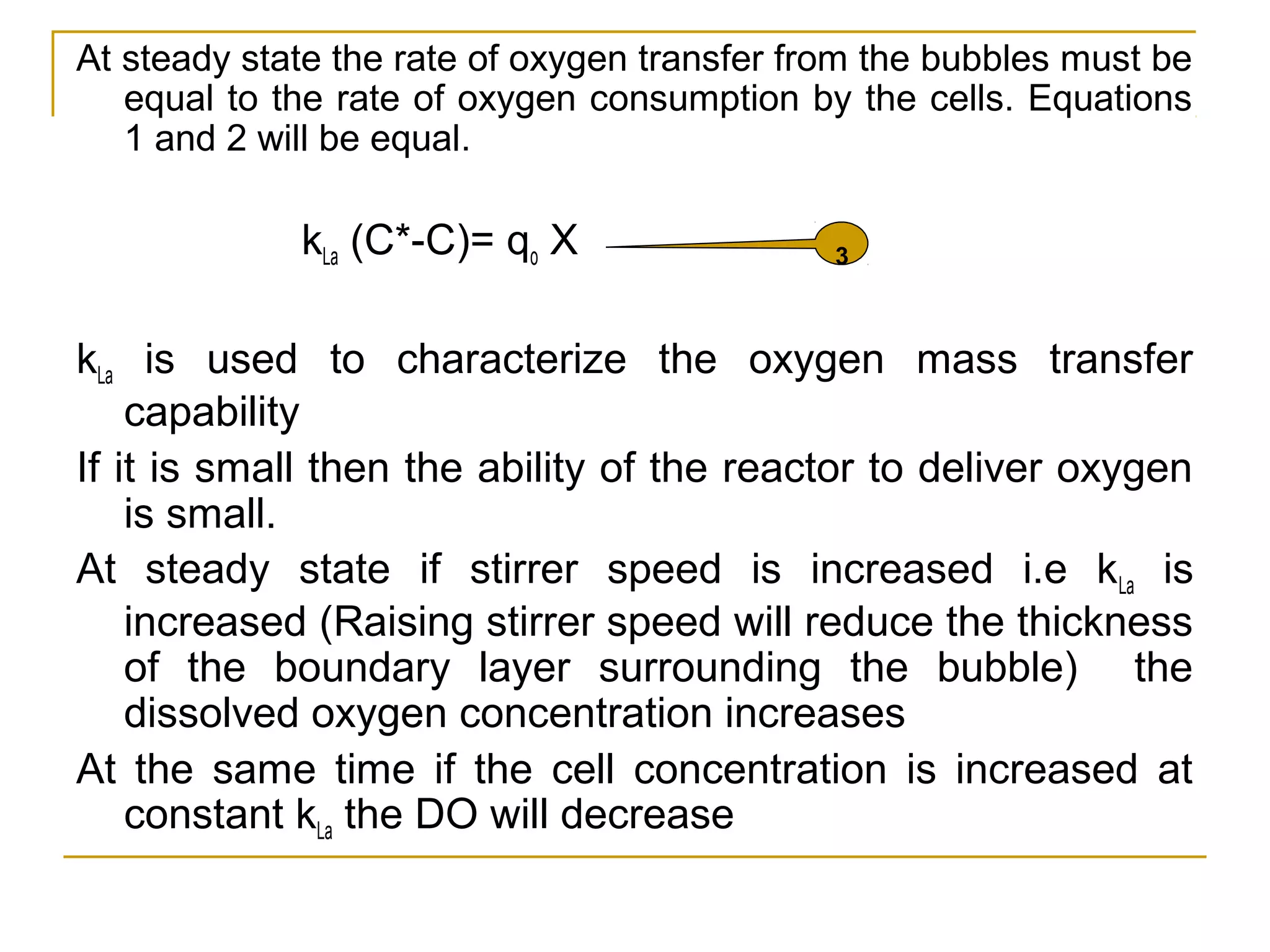 Fermentation Technology - Oxygen transfer, Antifoam Agents, Agitation ...