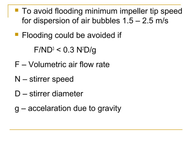 Fermentation Technology - Oxygen transfer, Antifoam Agents, Agitation ...
