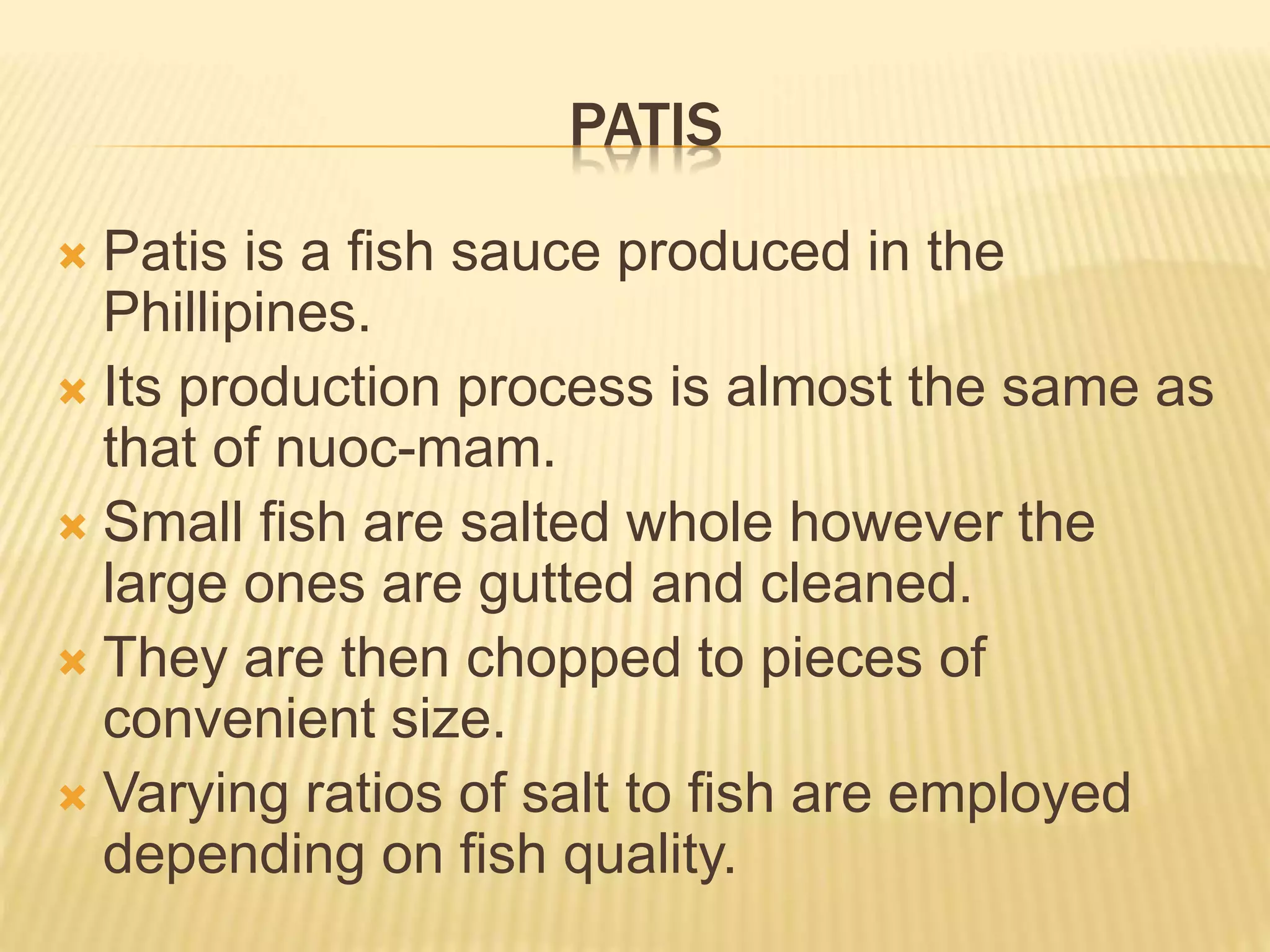 Fermented fishery products | PPTX