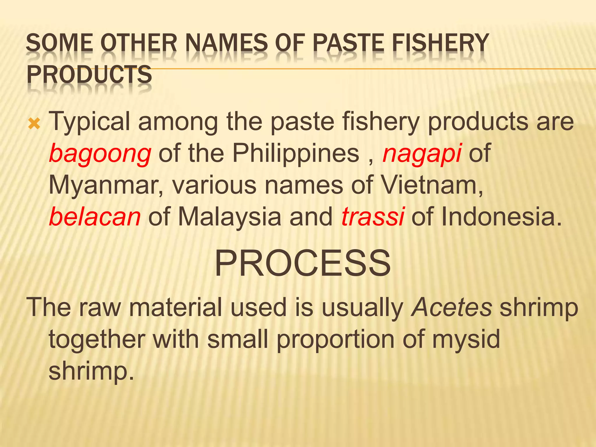 Fermented fishery products | PPTX