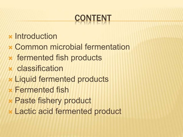 Fermented fishery products | PPTX