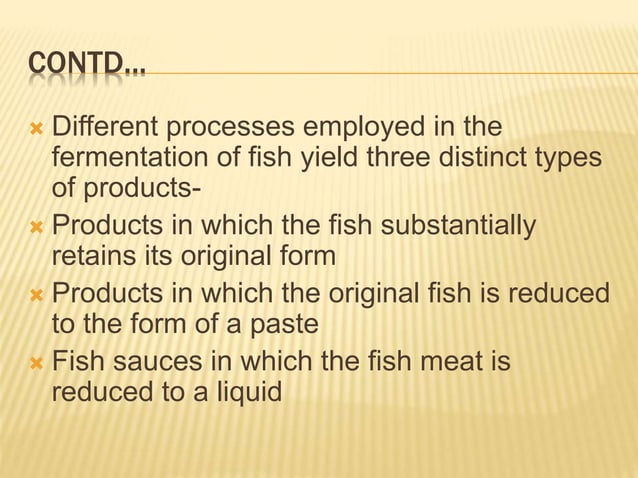 Fermented fishery products | PPTX