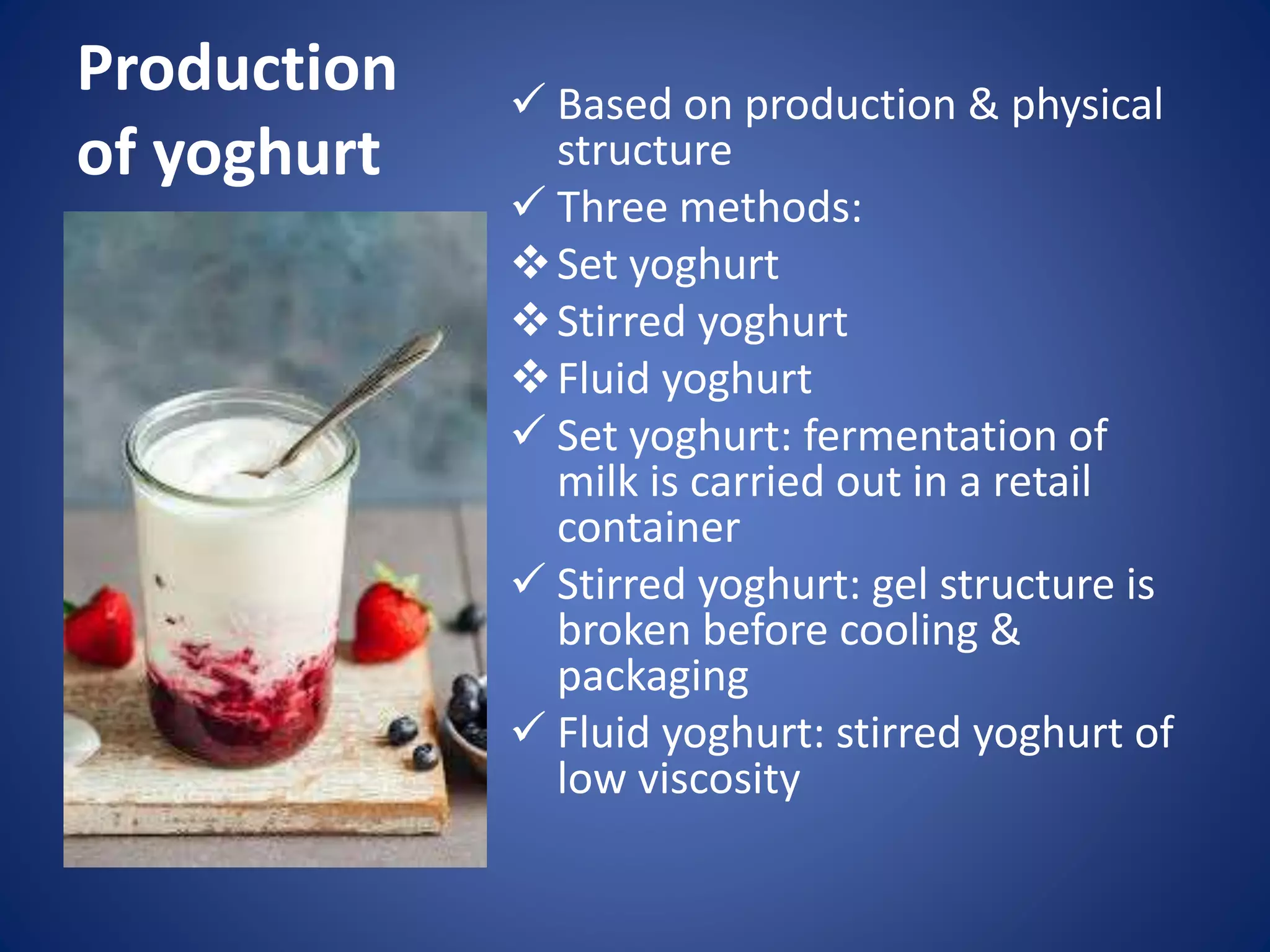 Fermented food products cheese,yoghurt,kefir | PPTX