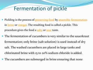 Fermented foods | PDF