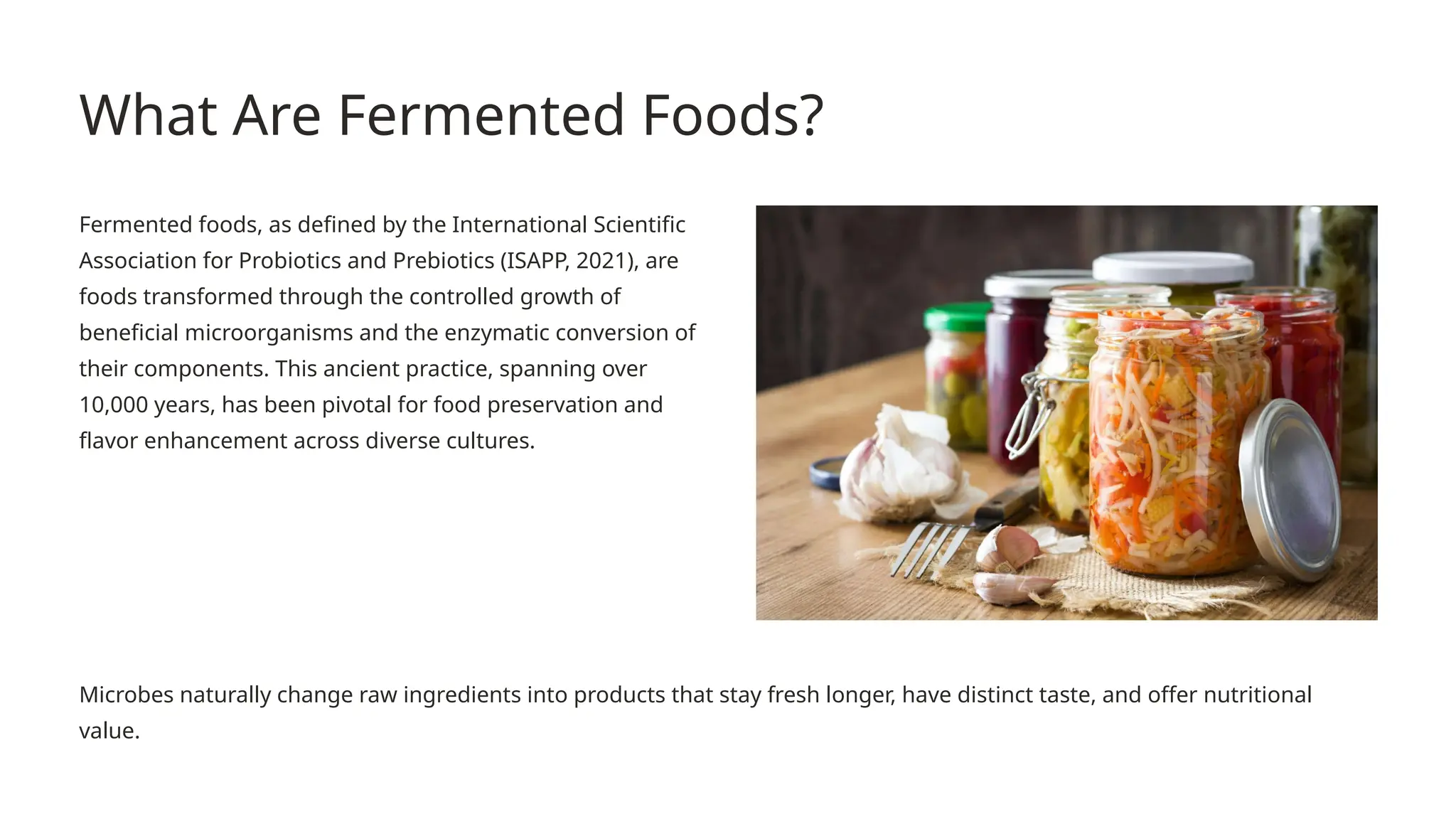 Fermented Foods: Starter Organisms, Functional food, Probiotics ...