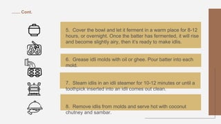 Fermented Indian Food - IDLI.pptx