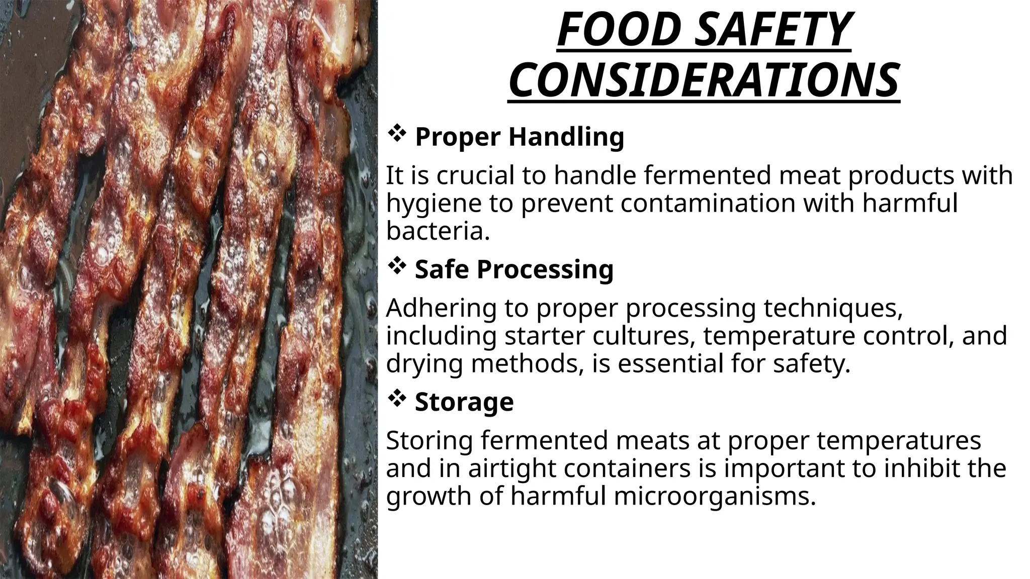 Fermented meat and meat products - Food Biotechnology | PPTX
