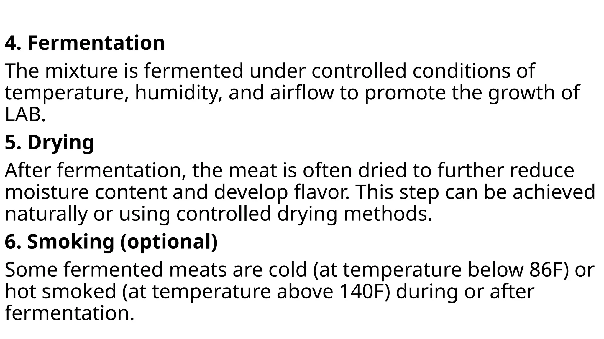 Fermented meat and meat products - Food Biotechnology | PPTX