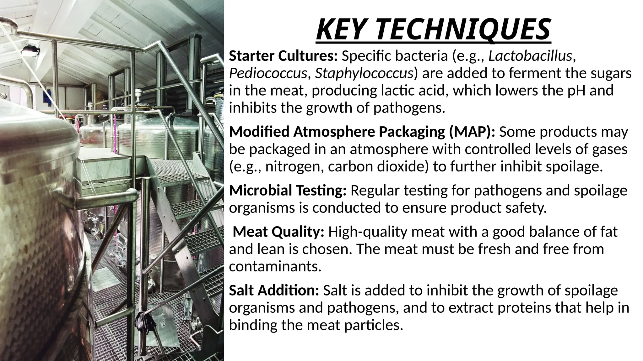 Fermented meat and meat products - Food Biotechnology | PPTX