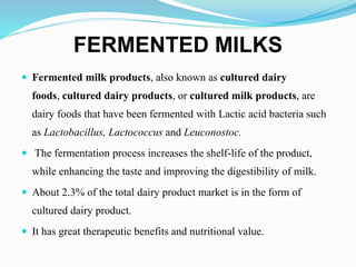 Fermented milk 1 | PPTX