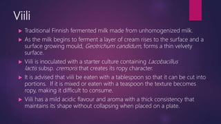 Fermented milk products | PPTX