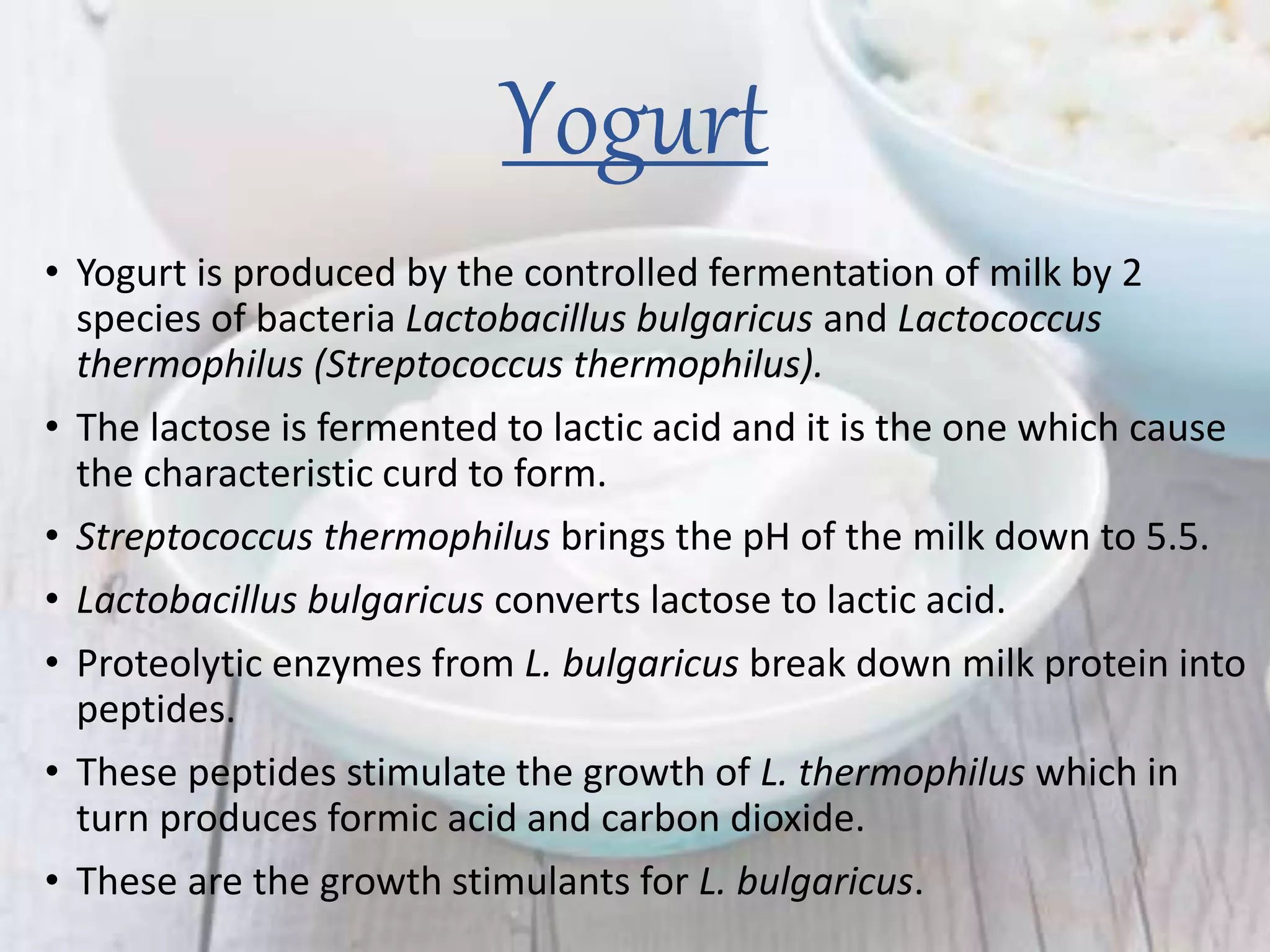 Fermented milk products | PPTX