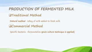 Fermented Milk products. | PPT
