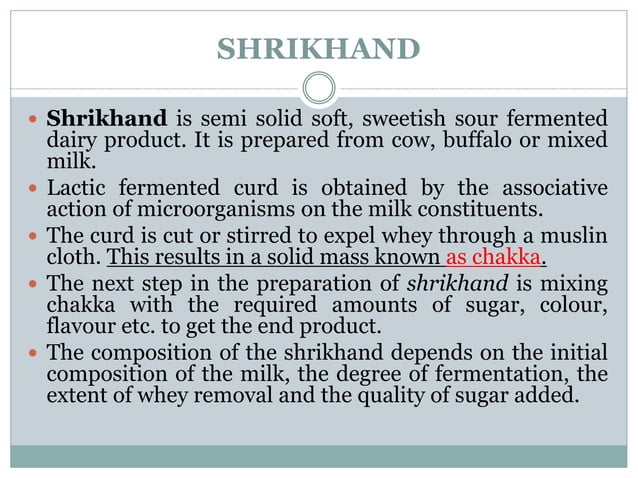 Fermented Milk Products - different products | PPT