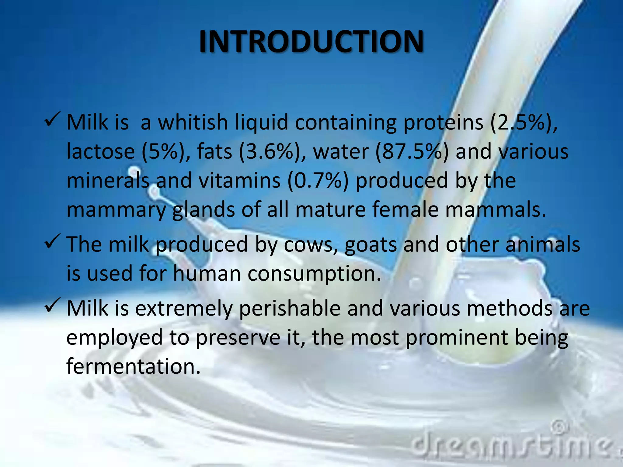 Fermented milk products | PPTX