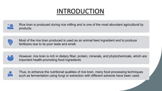 Fermented Products from Rice bran.pptx