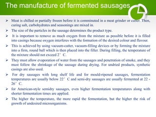 Fermented sausages .pptx