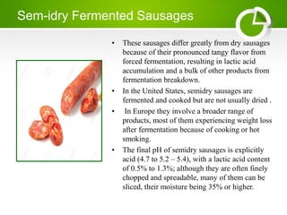 Fermented sausages .pptx