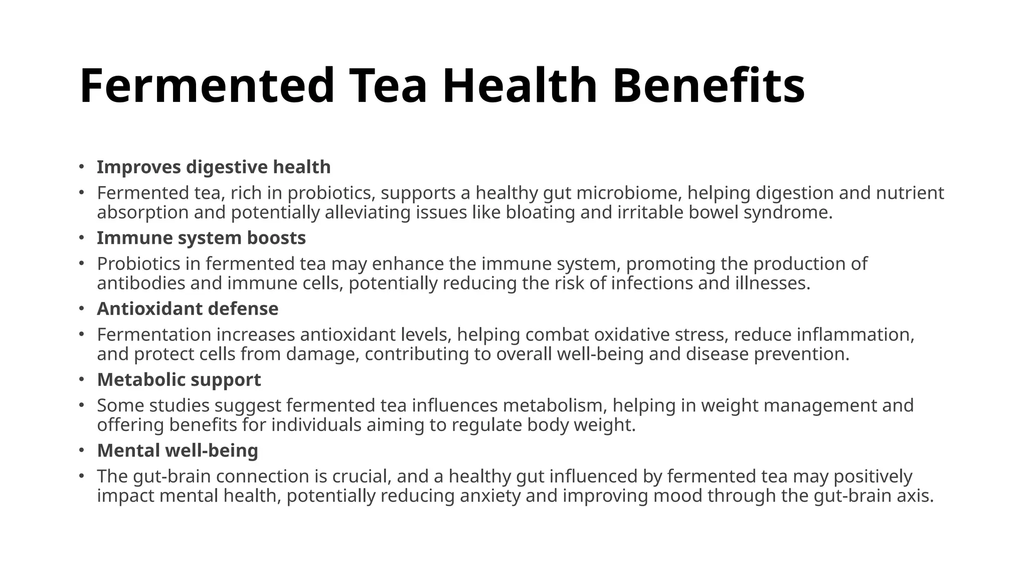 Fermented Tea.pptxvgxgxgfxgjvjkbk;lnm;lm. | PPTX