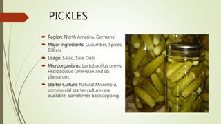 Fermented Vegetables | PPTX