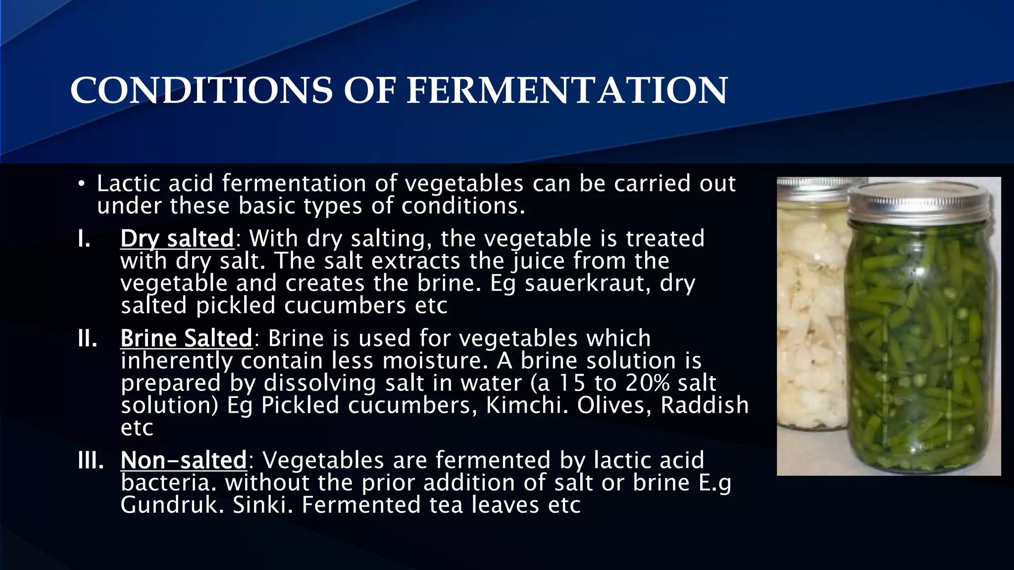 Fermented vegetables | PPTX