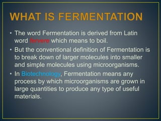 Fermenter | PPTX