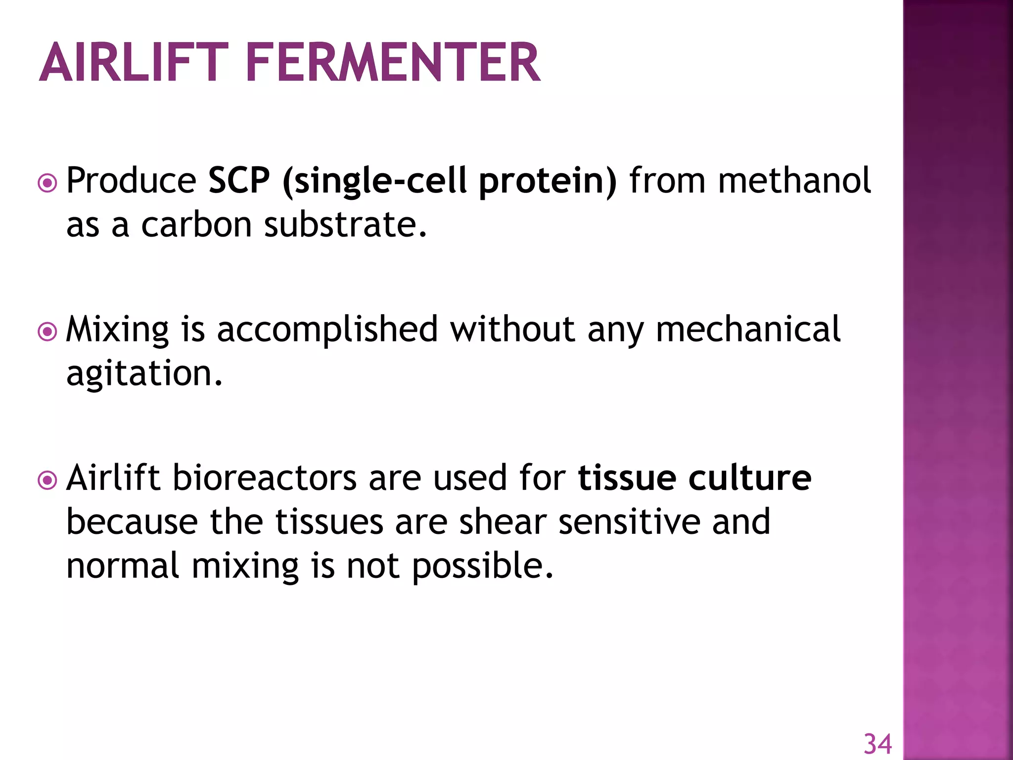Fermenter and its components | PPTX