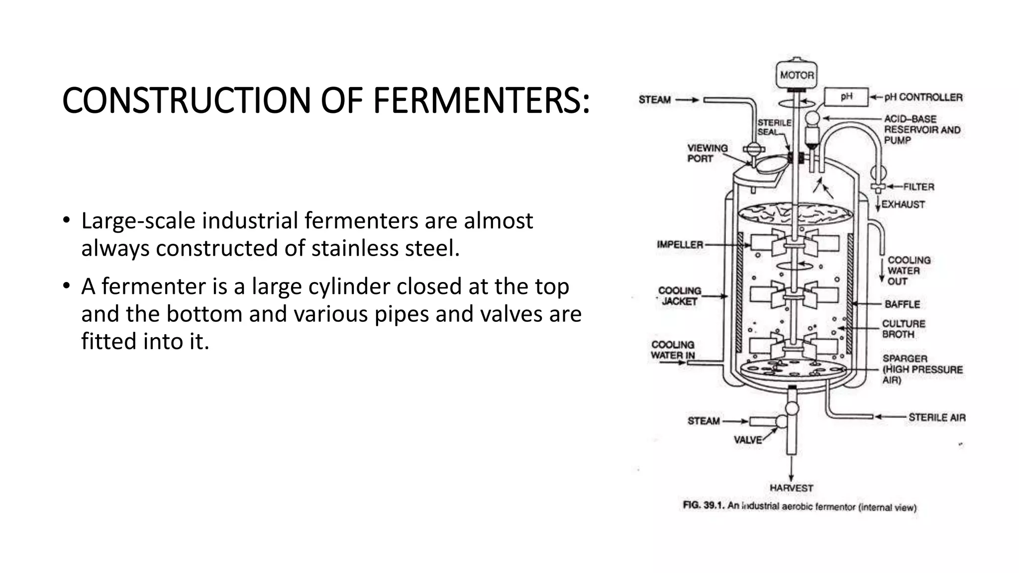 FERMENTERS( BIOREACTORS) AND THEIR TYPES | PPTX