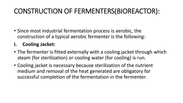 FERMENTERS( BIOREACTORS) AND THEIR TYPES | PPTX