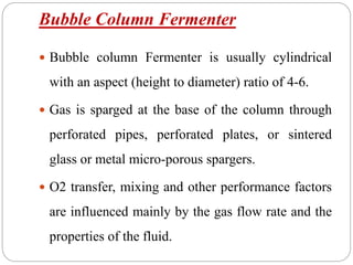 Fermenters and its types | PPTX