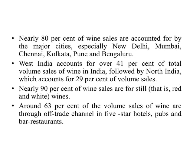 Fermentation status of India | PPTX | Alcoholic Beverages | Food & Drink