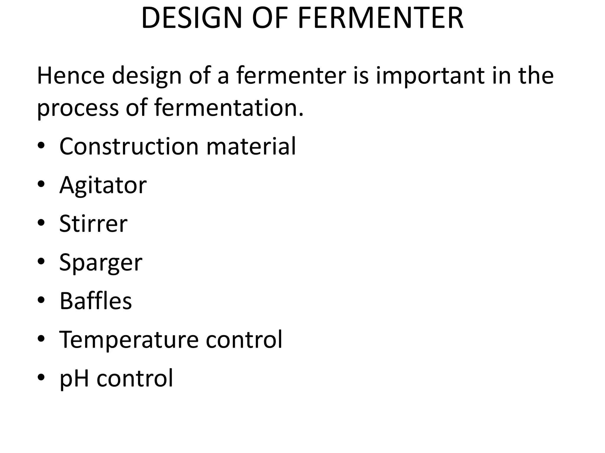 Fermentor | PPTX