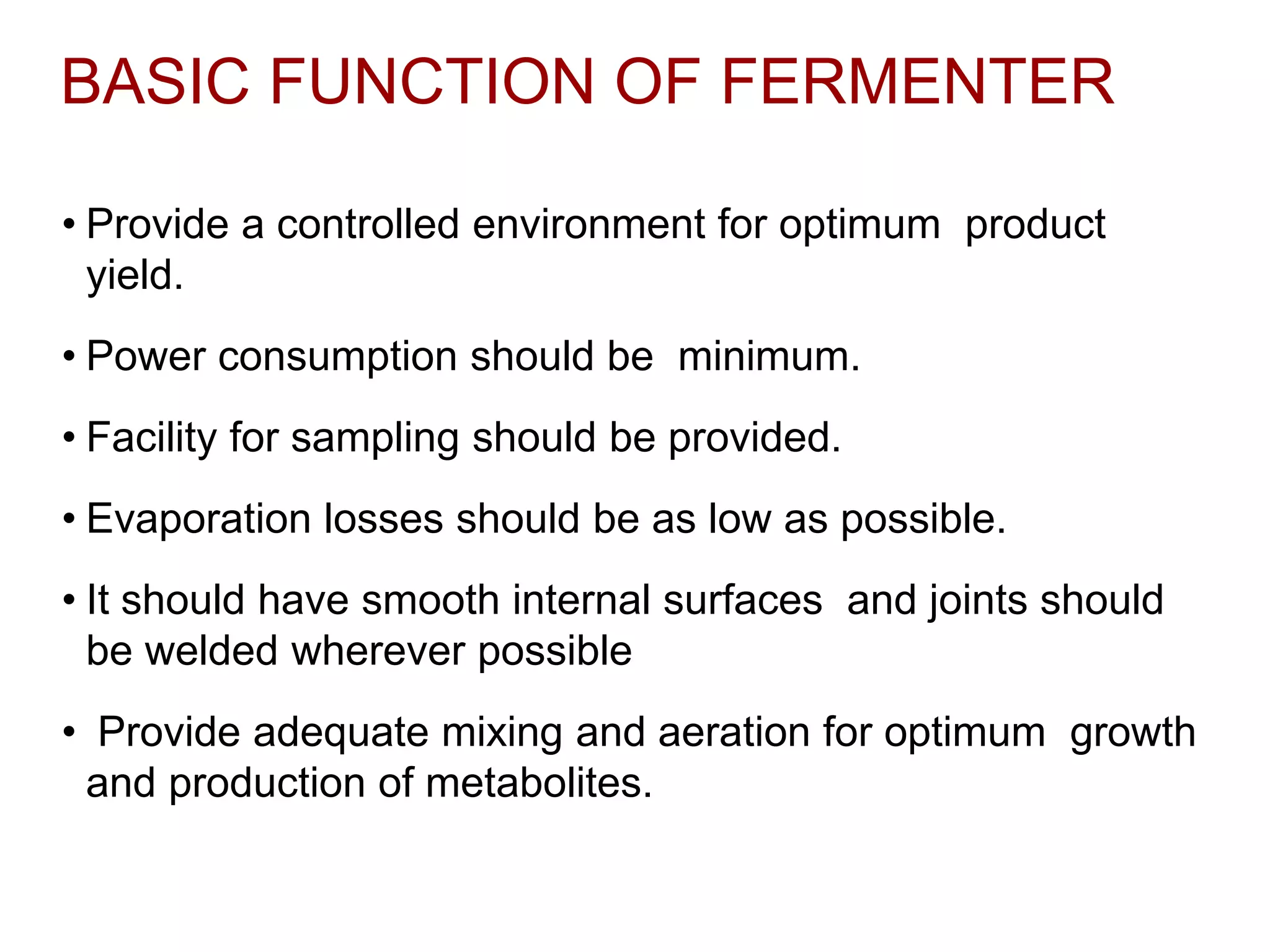 Fermentor | PPTX