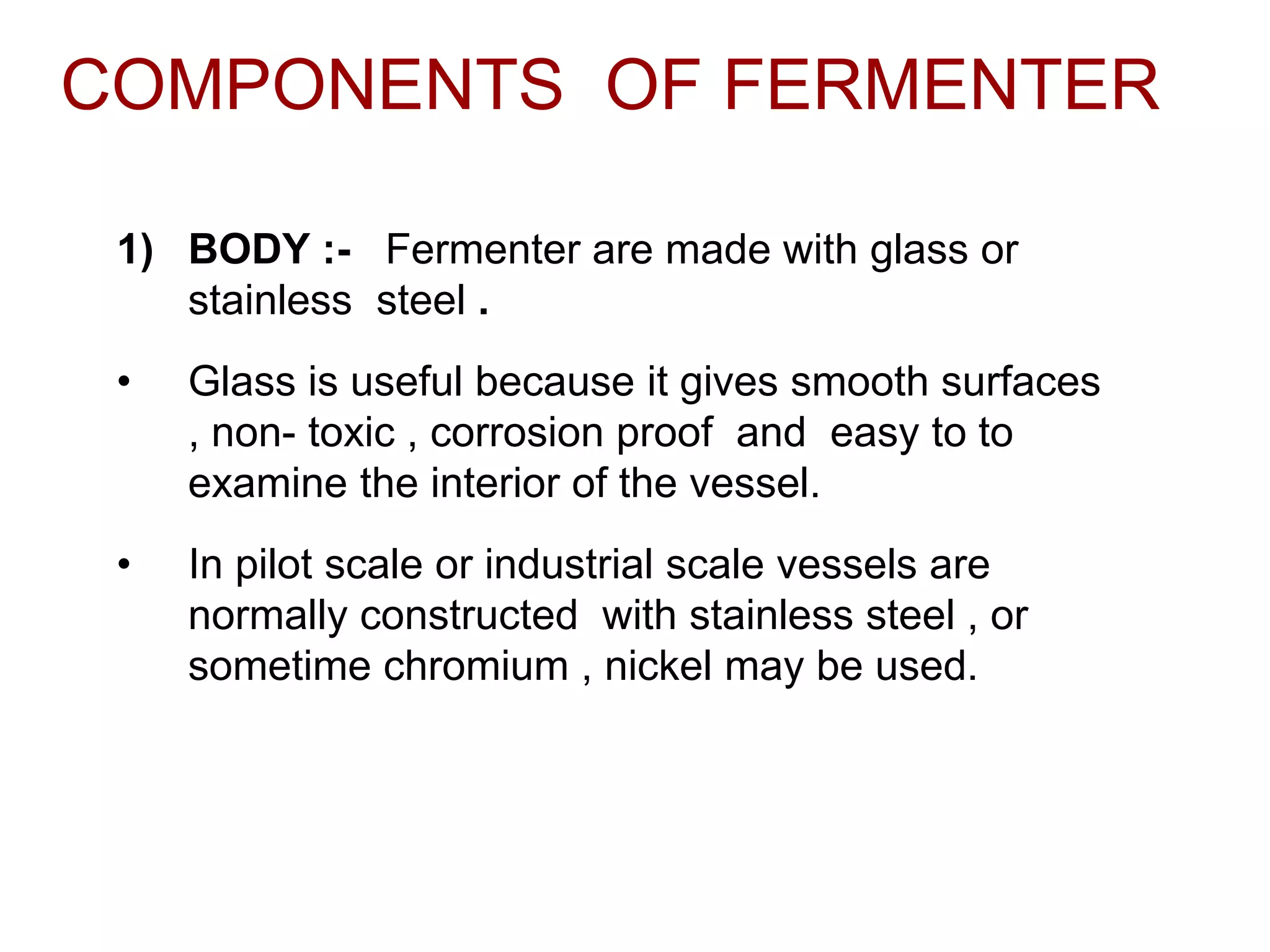 Fermentor | PPTX