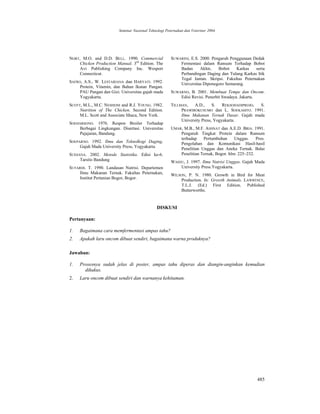 Fermetasi ampas tahu dengan laru oncom sebagai pakan ayam ras pedaging ...