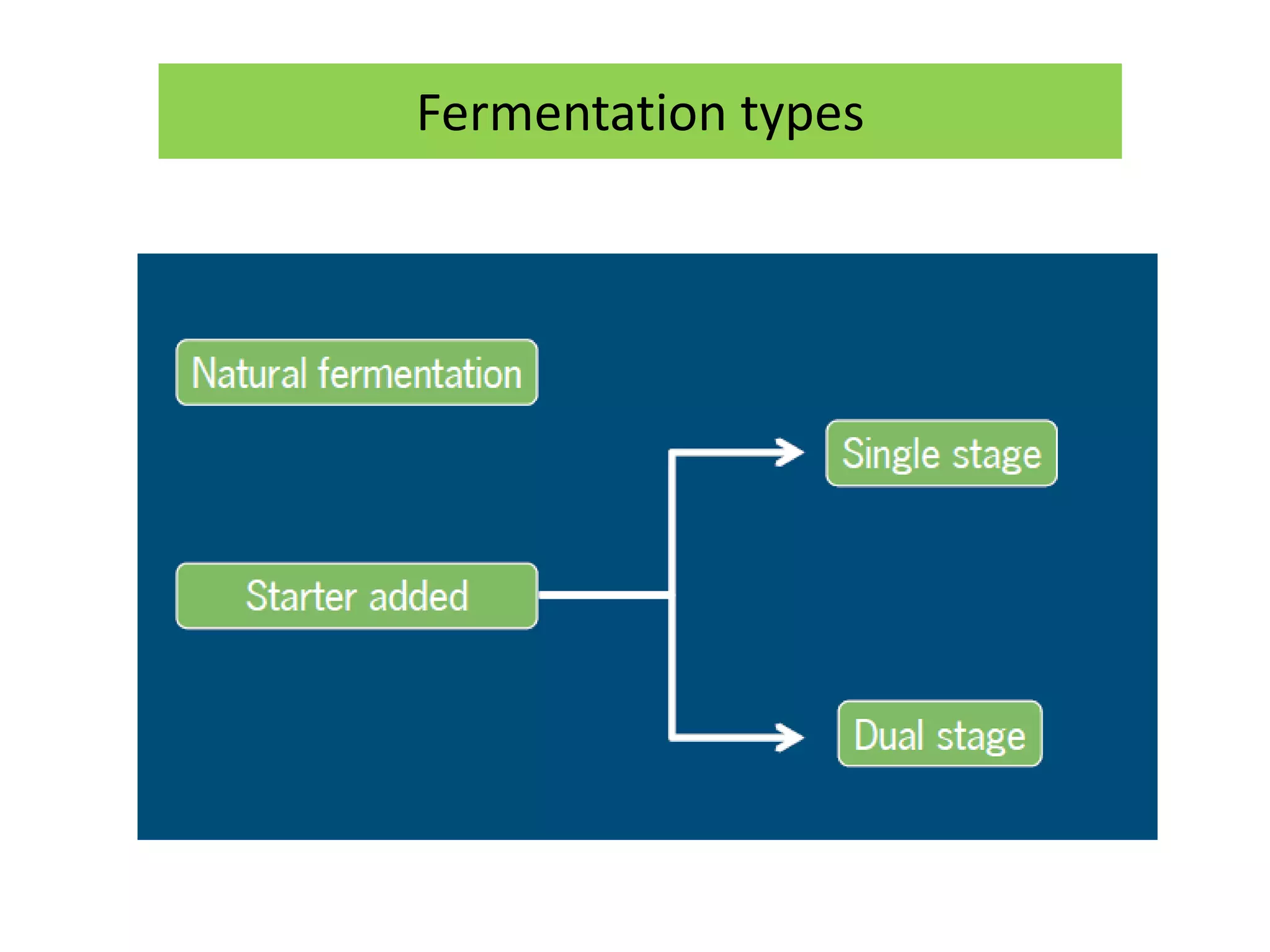 Fermentation types for Food Products | PPTX