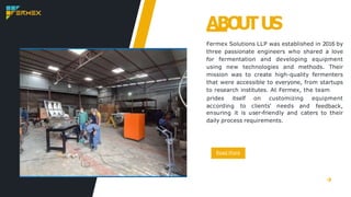 Fermex Solution LLP fermenter, bioreactor and biotech equipment ...
