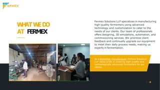 Fermex Solution LLP fermenter, bioreactor and biotech equipment ...