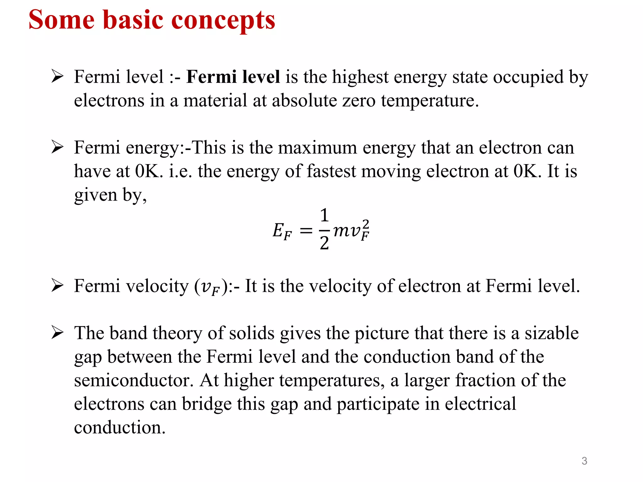 Fermi Dirac Distribution Pptx Physics Science