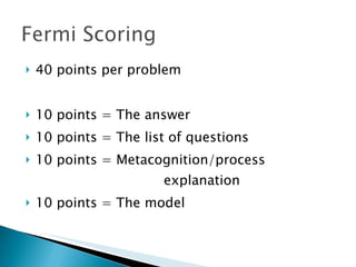 Fermi Math | PPT