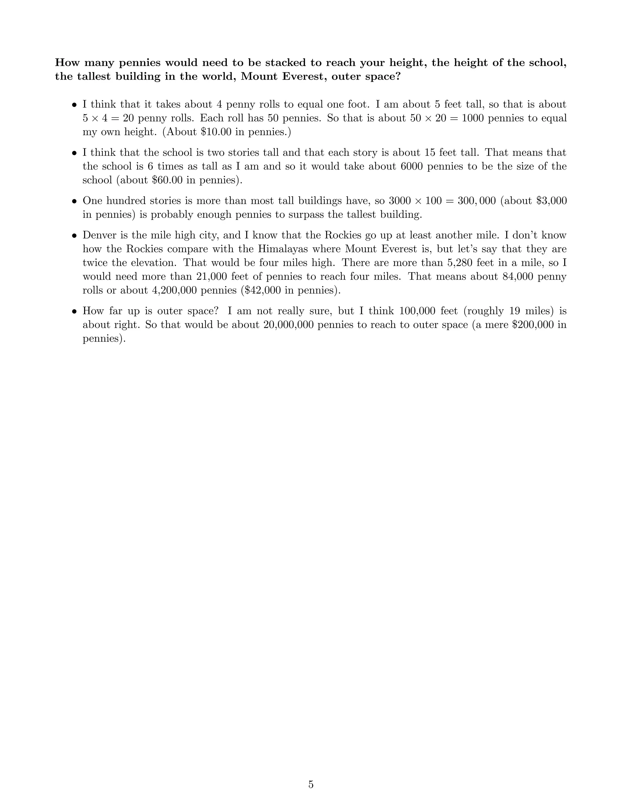 Fermi questions handouts_and_lesson_plan | PDF